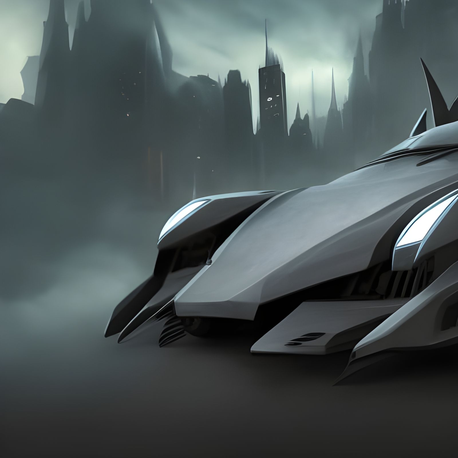 The Batmobile - AI Generated Artwork - NightCafe Creator