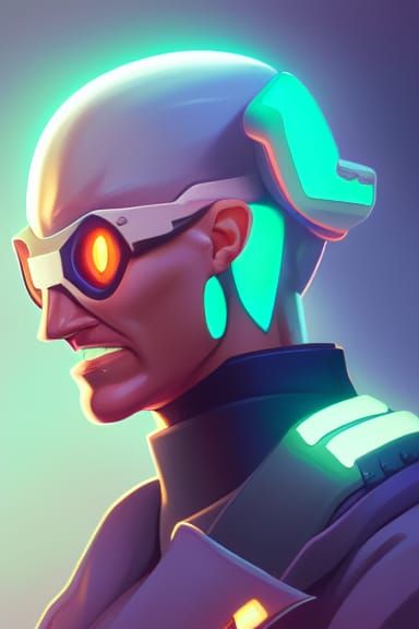 Dr. Brainiac - AI Generated Artwork - NightCafe Creator