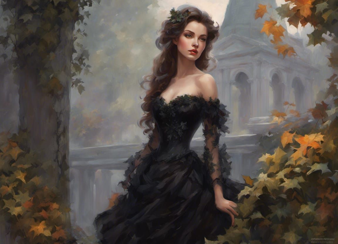 Gossamer Black - AI Generated Artwork - NightCafe Creator