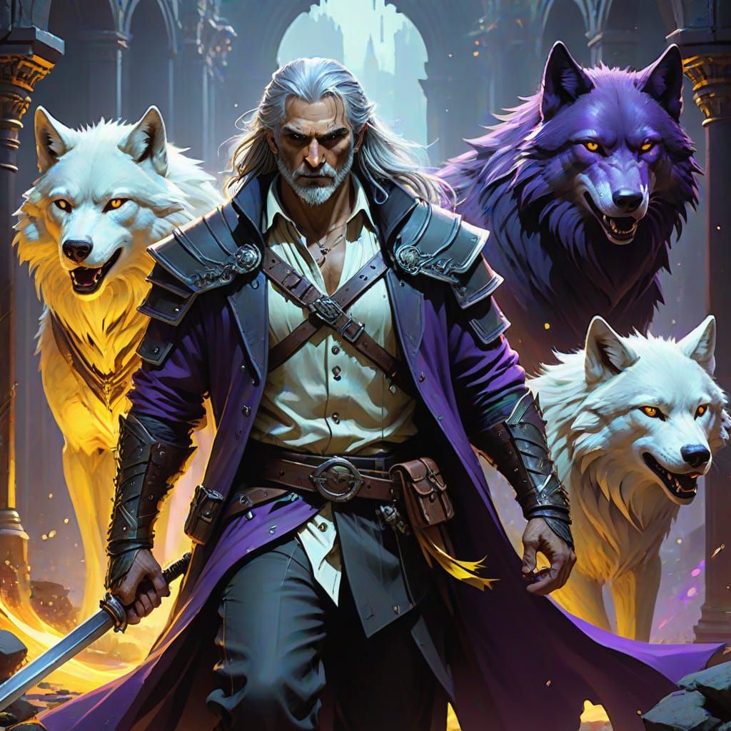 King of werewolves. Silver Fang Clan.