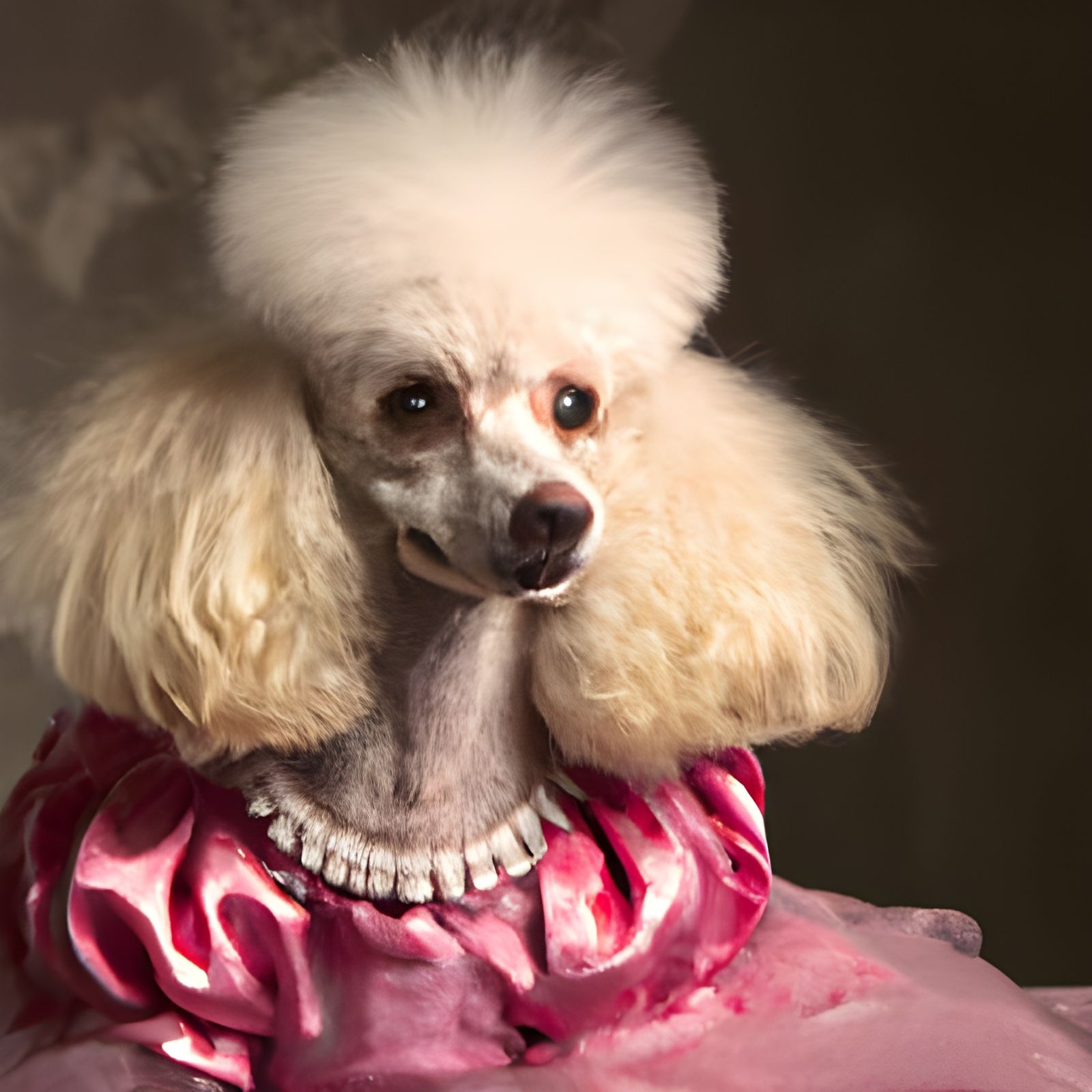 Poodle Princess II - AI Generated Artwork - NightCafe Creator
