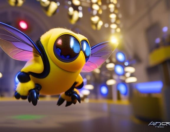 BumbleBot - AI Generated Artwork - NightCafe Creator