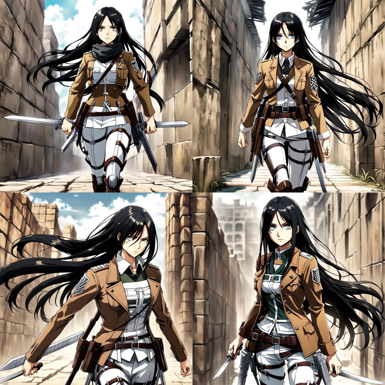 Attack on titan - AI Generated Artwork - NightCafe Creator