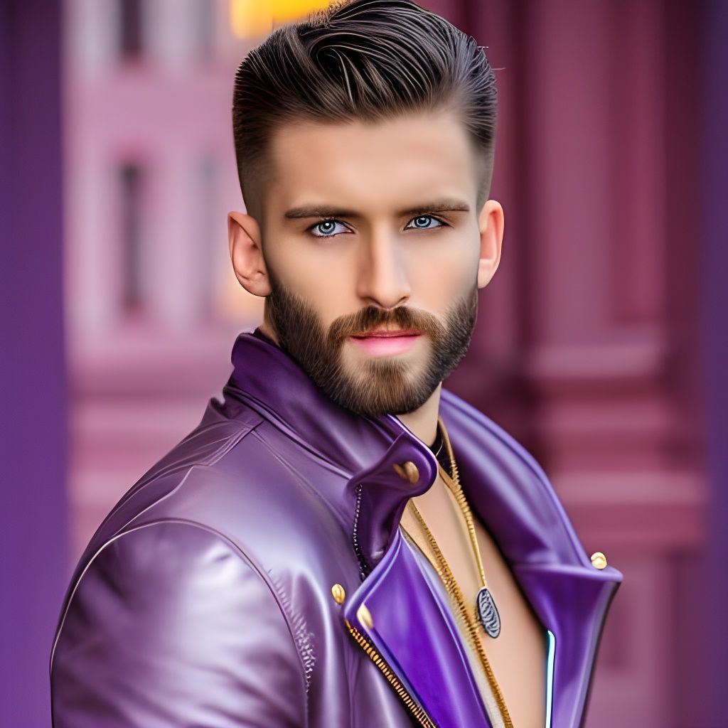 The beauty of a man - AI Generated Artwork - NightCafe Creator