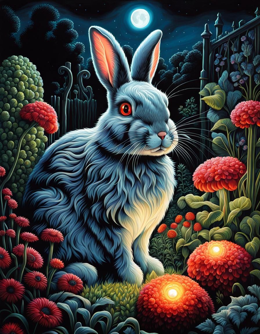 Bad Hare Day - AI Generated Artwork - NightCafe Creator