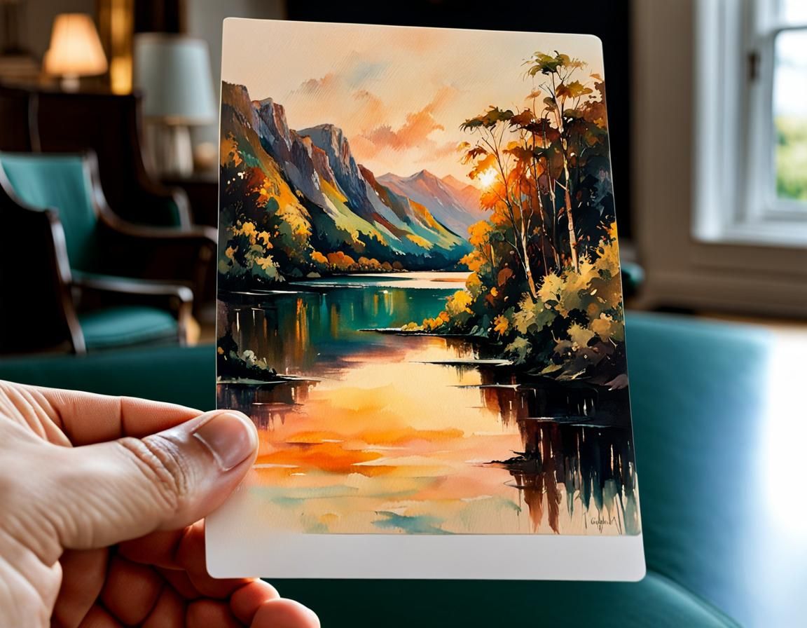 Postcard from Ireland - AI Generated Artwork - NightCafe Creator