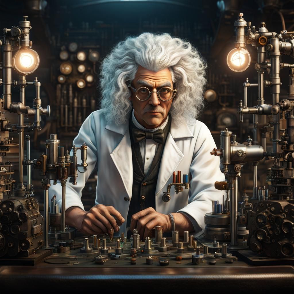 Scientist - AI Generated Artwork - NightCafe Creator