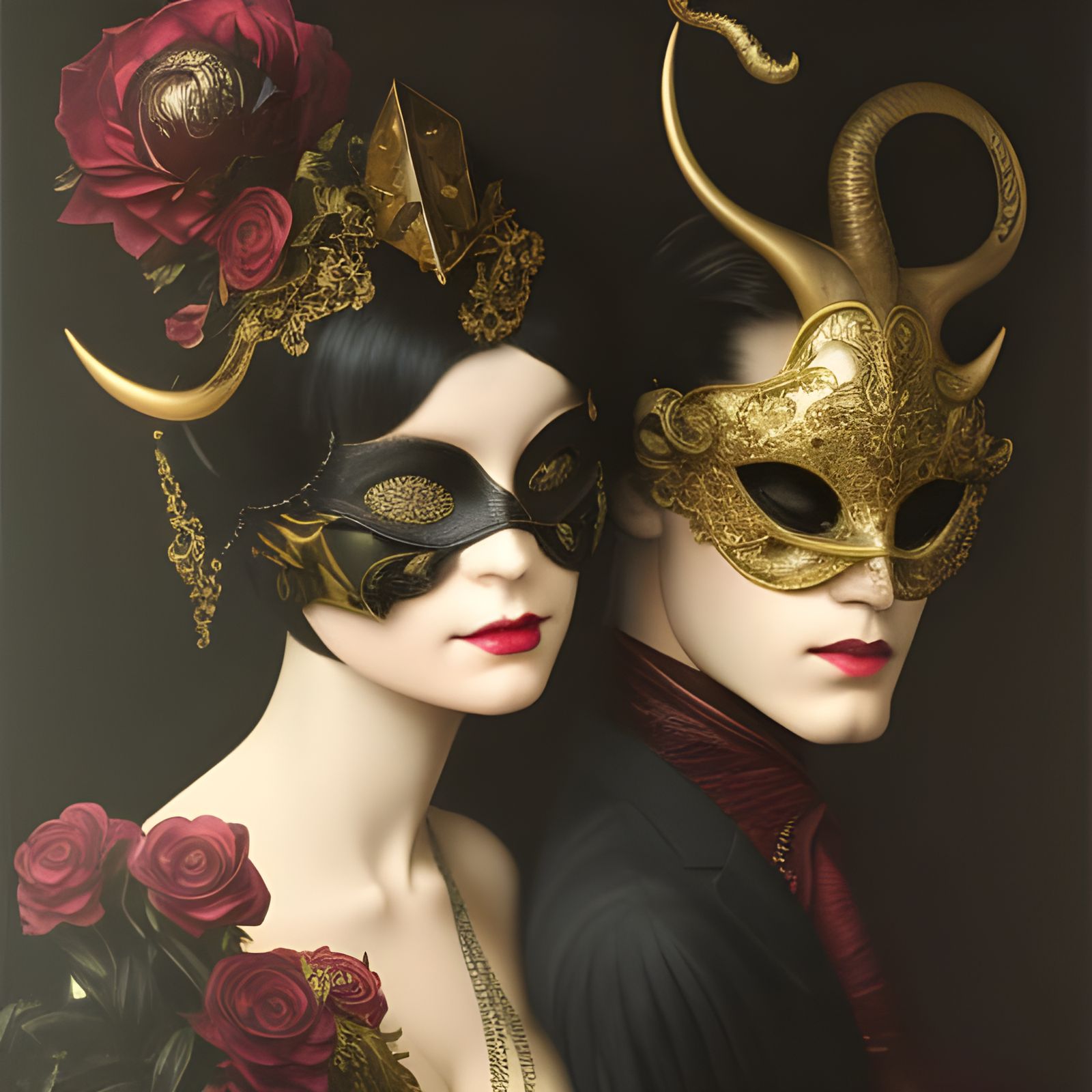 Masqueraded - AI Generated Artwork - NightCafe Creator