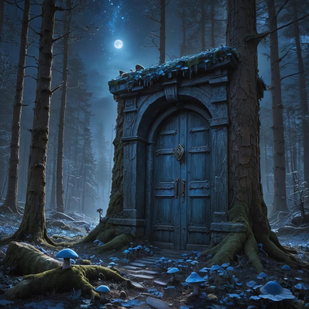 Mysterious Gate - AI Generated Artwork - NightCafe Creator