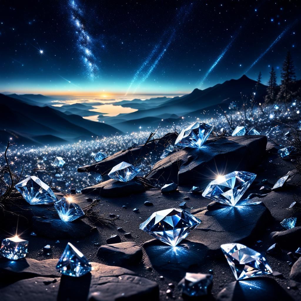 Twinkle, twinkle. Like a diamond from the sky. - AI Generated Artwork ...