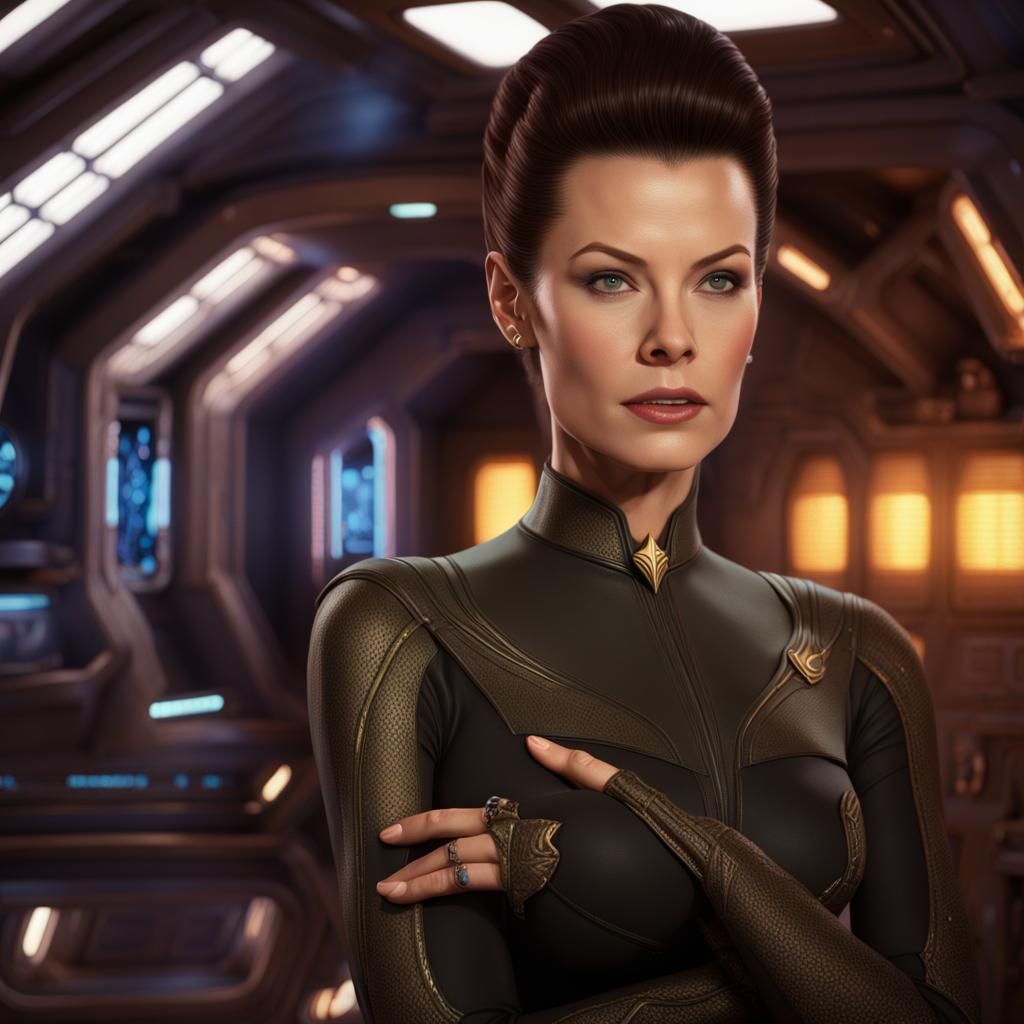 Jadzia Dax from Star Trek Deep Space Nine - AI Generated Artwork ...