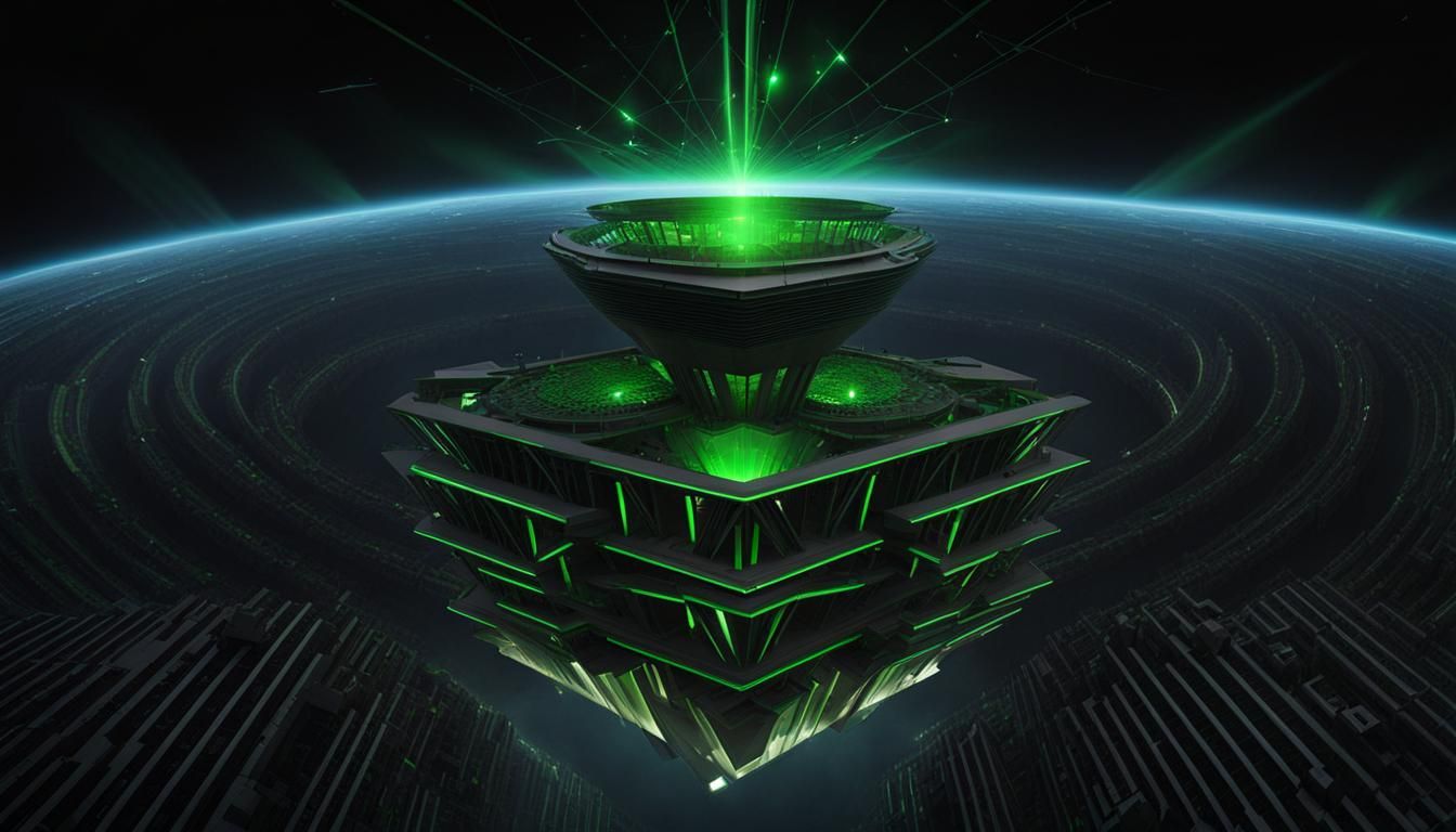 Borg turned a planet into a giant spaceship which moves via self ...