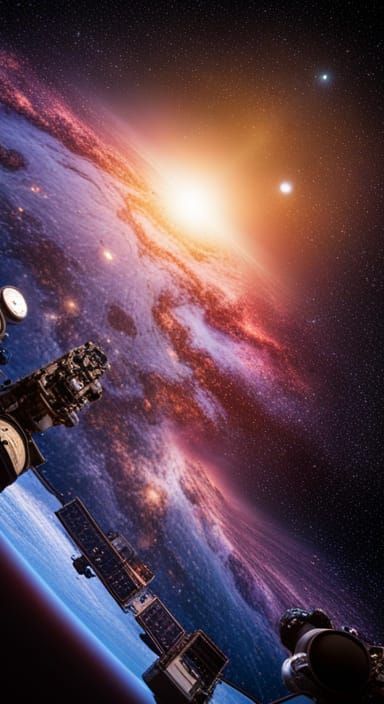 Space 3 - AI Generated Artwork - NightCafe Creator