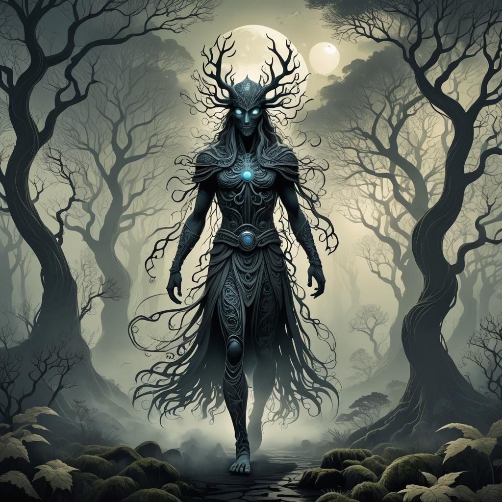 The Unknown Path. - AI Generated Artwork - NightCafe Creator