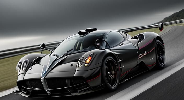 Pagani Huayra - AI Generated Artwork - NightCafe Creator