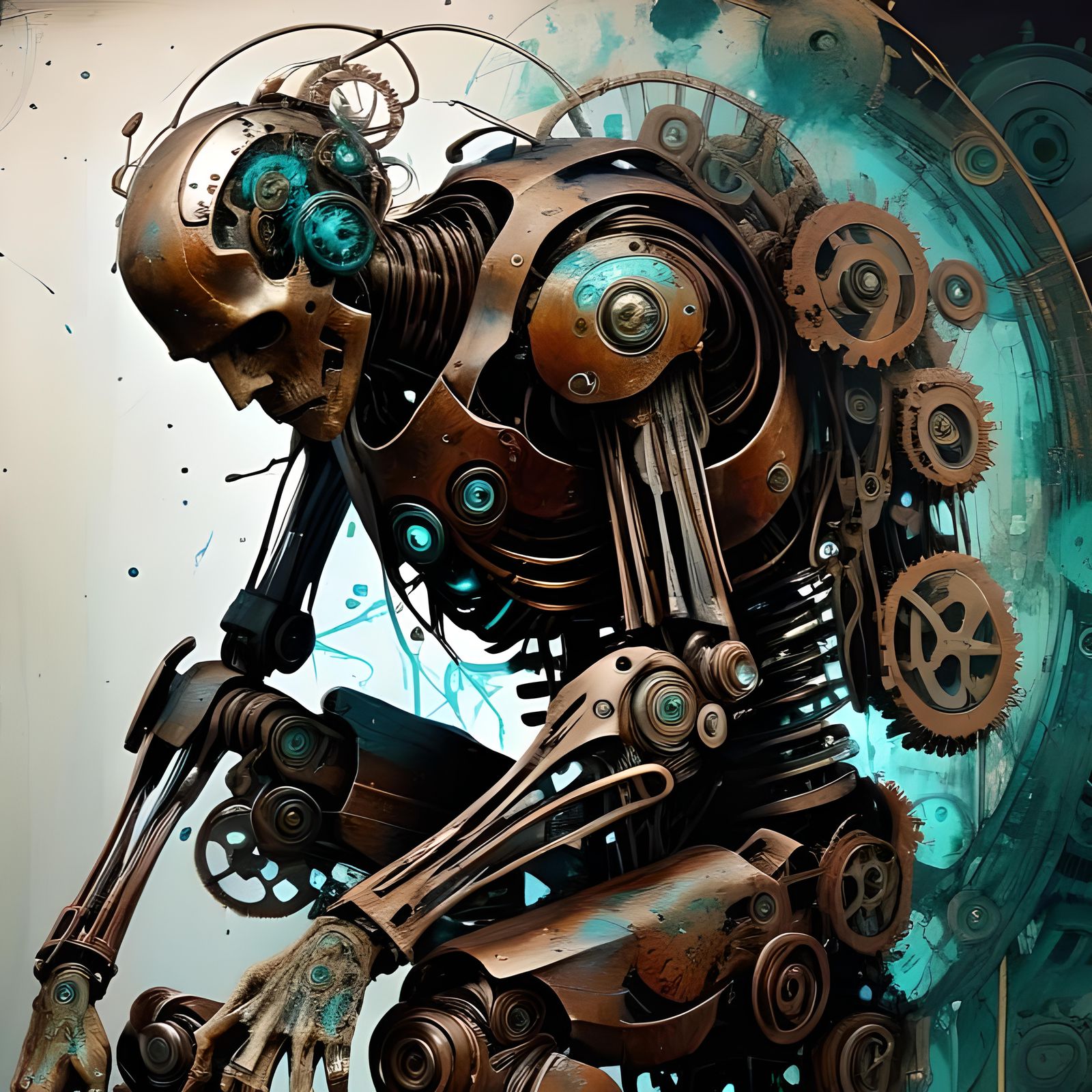 Mech Man ..... - AI Generated Artwork - NightCafe Creator