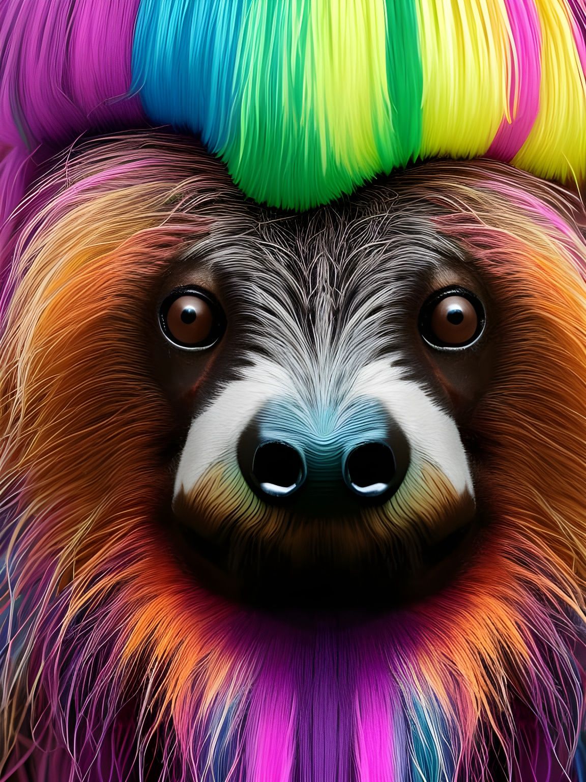 Slothy the Clown - AI Generated Artwork - NightCafe Creator