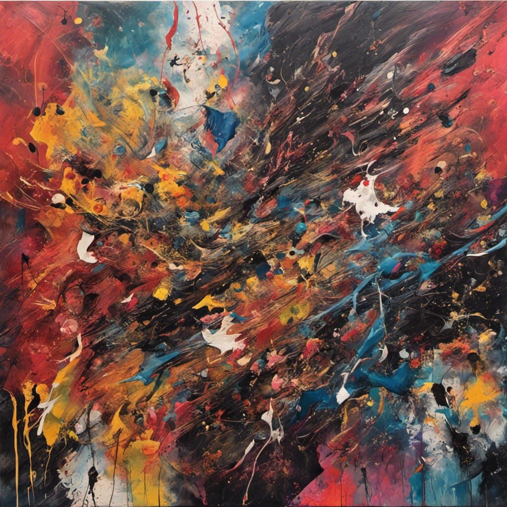 Splatter - AI Generated Artwork - NightCafe Creator