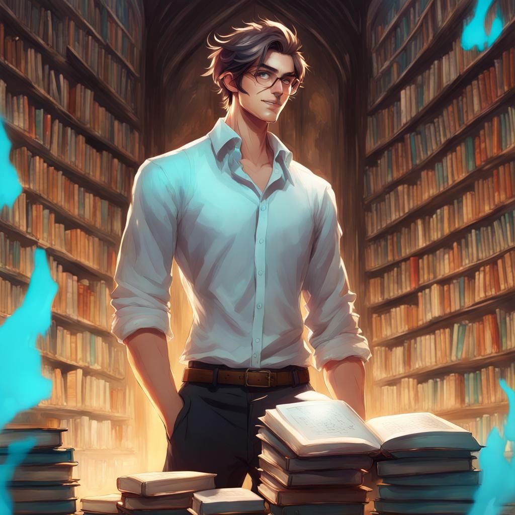 Librarian - AI Generated Artwork - NightCafe Creator