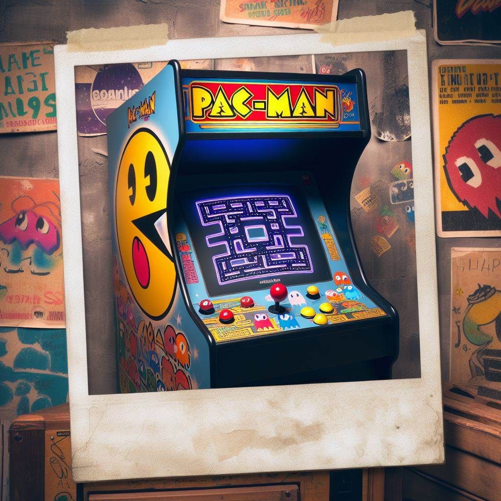 pac-man arcade game - AI Generated Artwork - NightCafe Creator