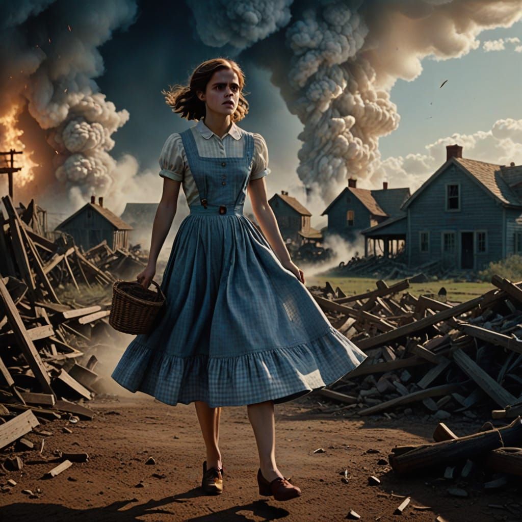 emma watson in the wizard of oz - Emma Watson as Dorothy Gal...