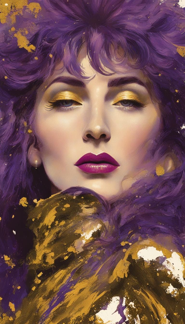 All yours.. Babooshka / Kate Bush / 1980 - AI Generated Artwork - NightCafe Creator