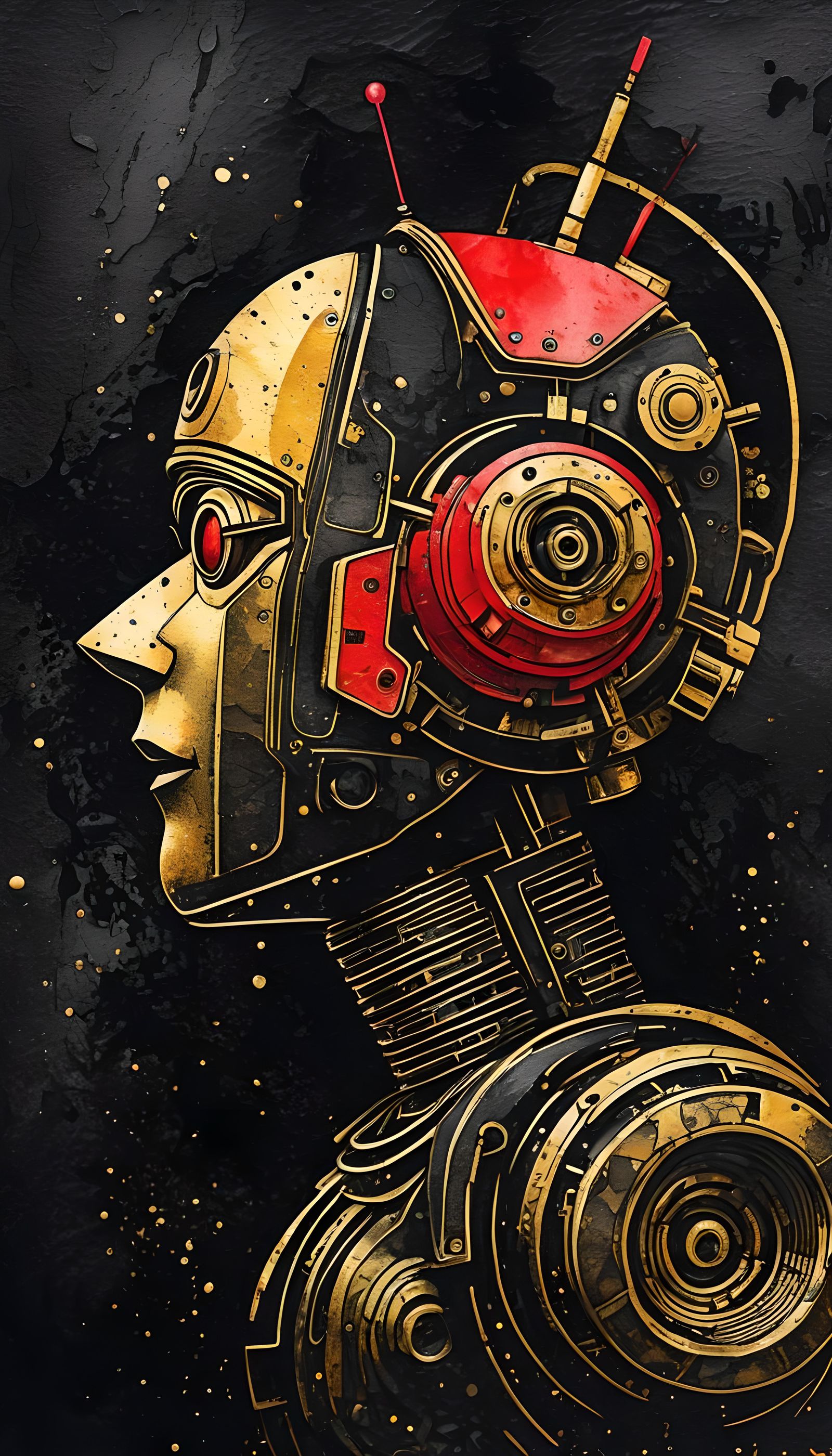 Metaphysics of Mechanized Minds - AI Generated Artwork - NightCafe Creator