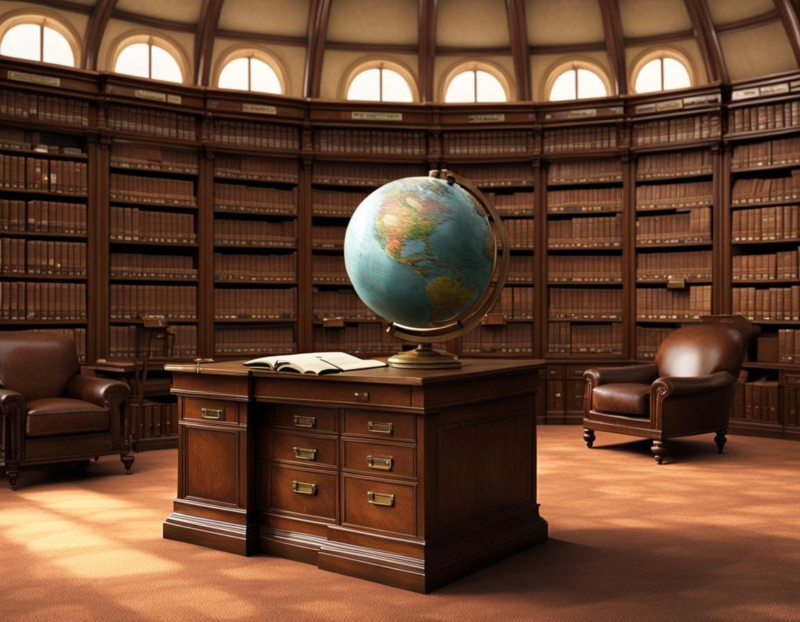 Library - AI Generated Artwork - NightCafe Creator