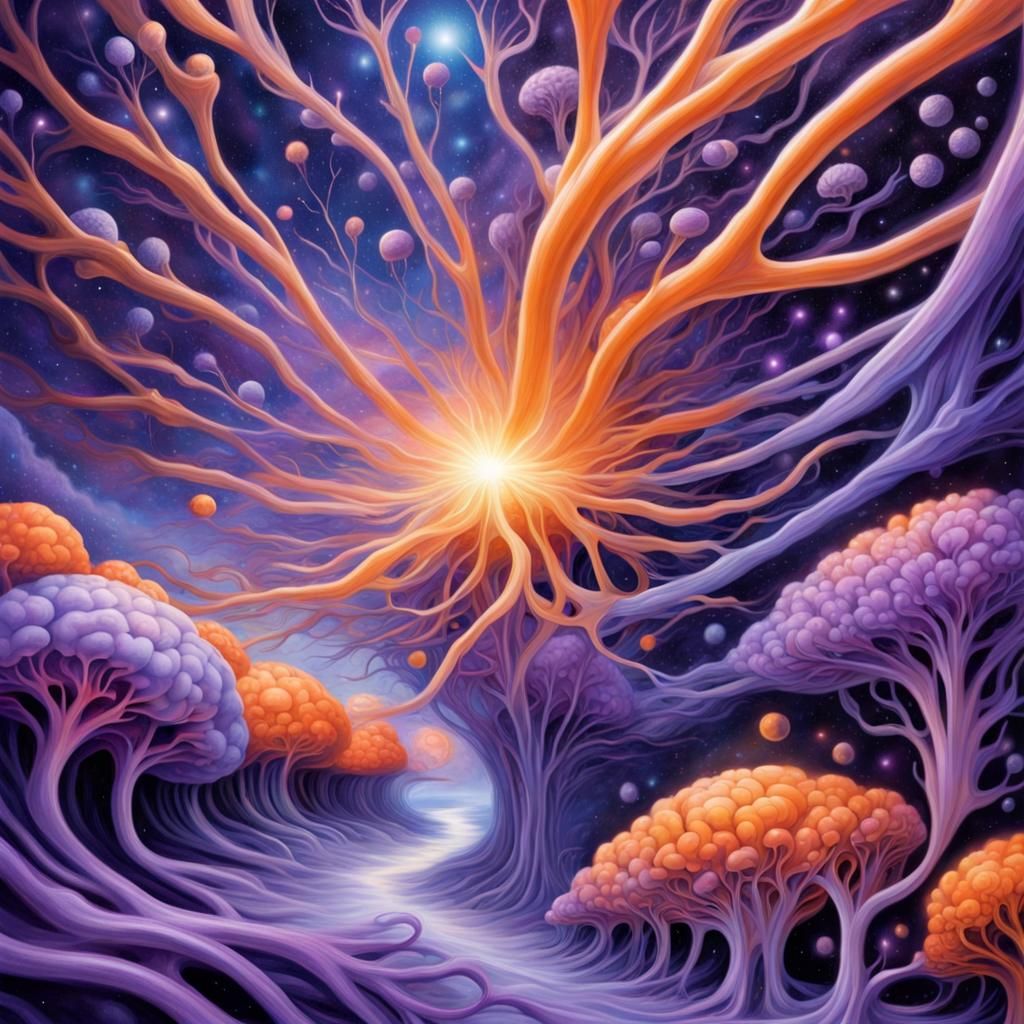 Thoughts in motion - AI Generated Artwork - NightCafe Creator