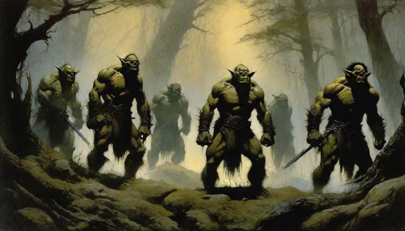 Orc Scouting Party - AI Generated Artwork - NightCafe Creator