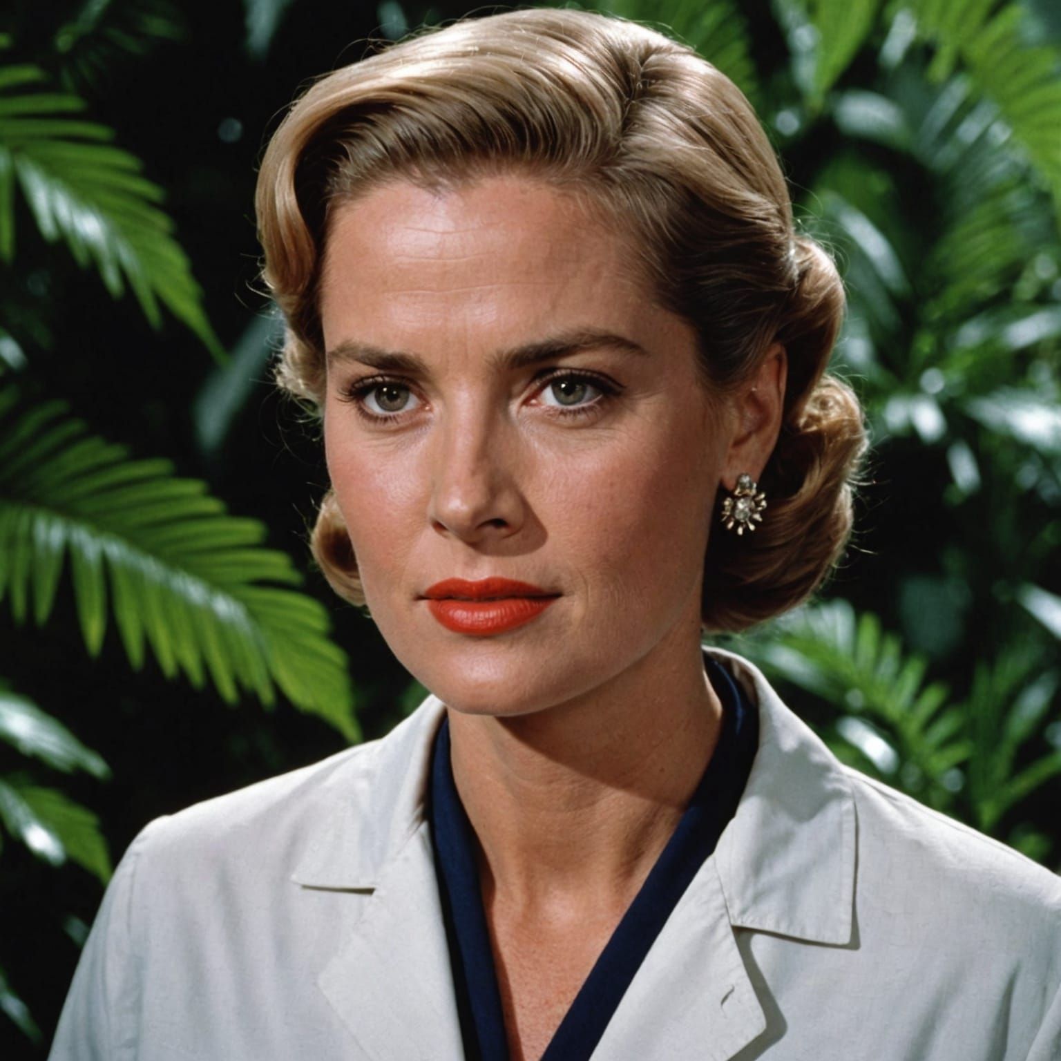 "Grace Kelly" As Dr Satler in Jurassic Park - AI Generated Artwork ...