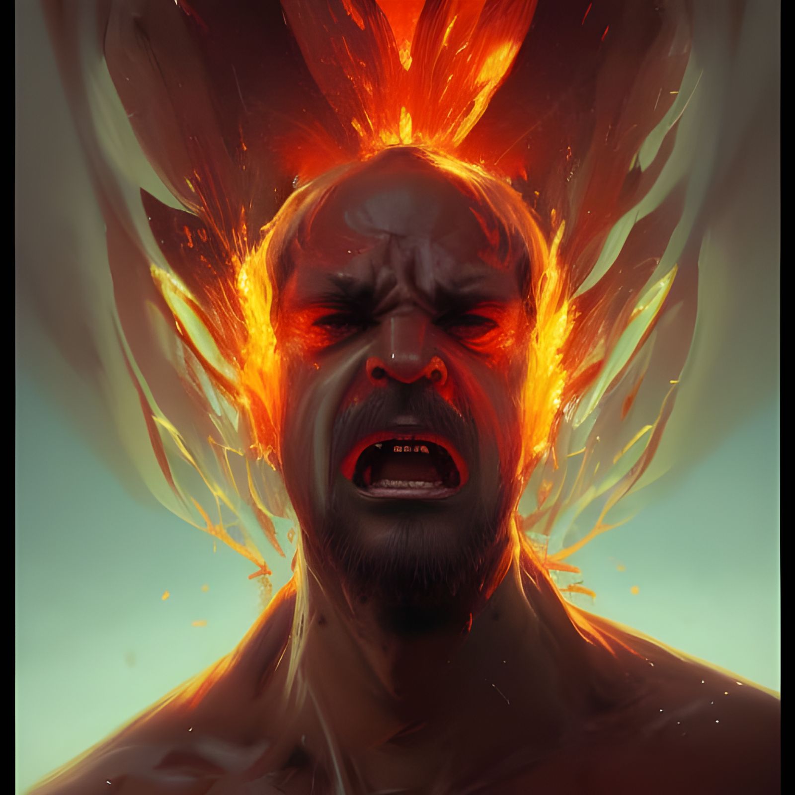 Chaotic mindset - AI Generated Artwork - NightCafe Creator