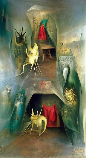 The Lair of the Insectoid Queen by Leonora Carrington - AI Generated ...