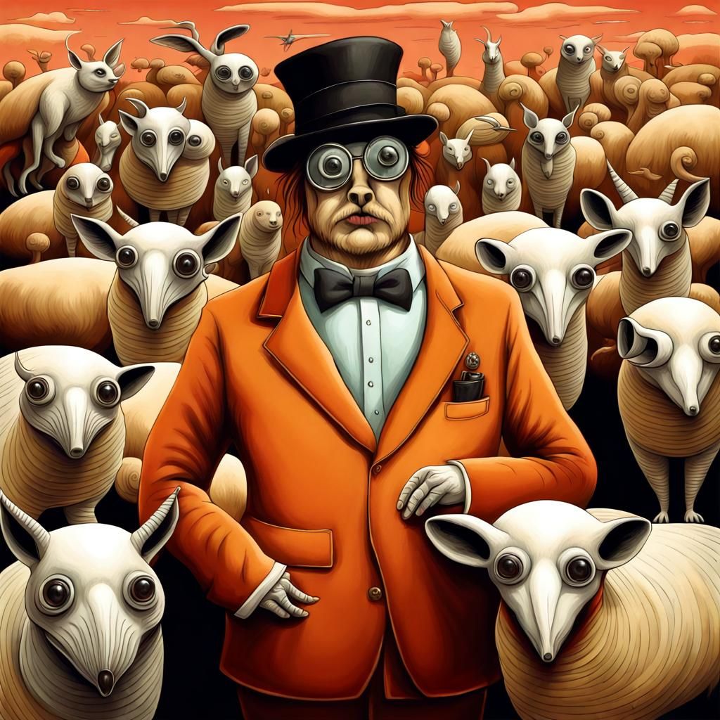 Surrealistic Peca Art Creatures - AI Art