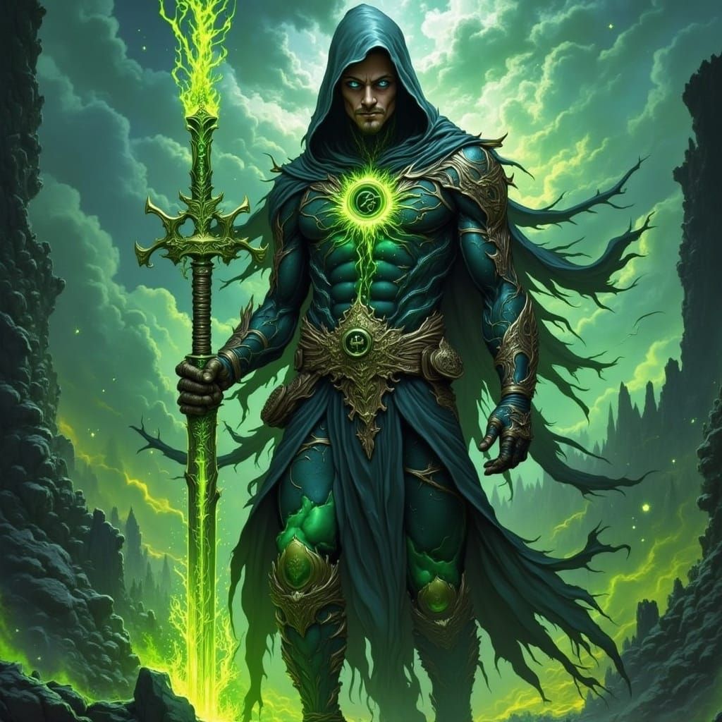 Lord Rage - Fierce Female Warrior Dominates a Ruined Temple