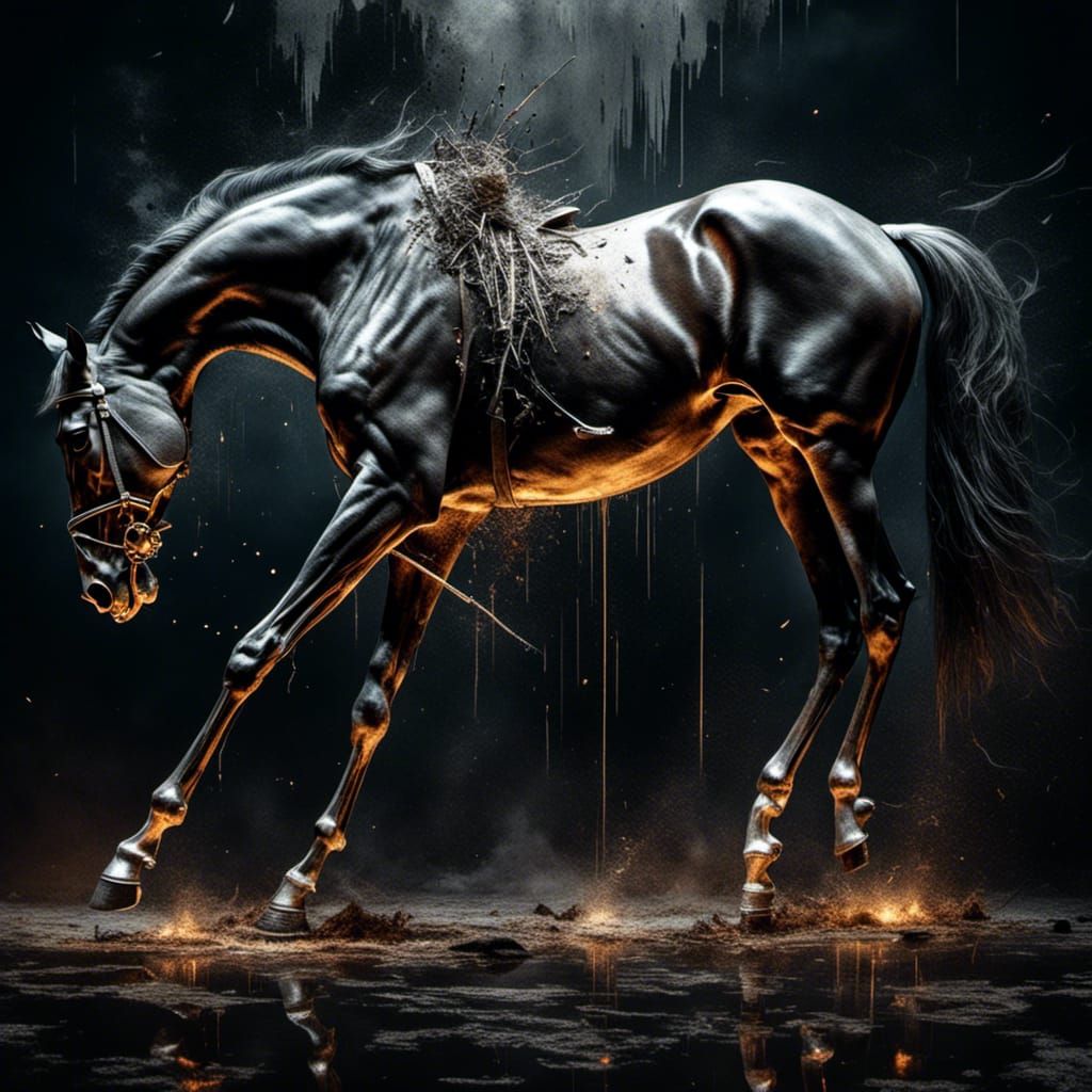 Horse - AI Generated Artwork - NightCafe Creator