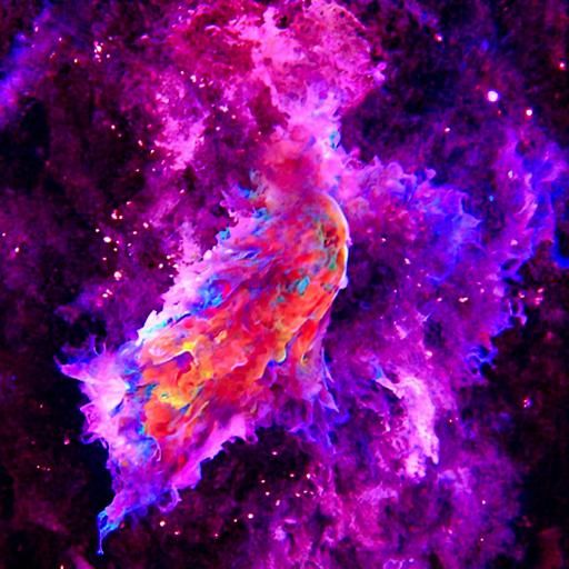 A nebula - AI Generated Artwork - NightCafe Creator