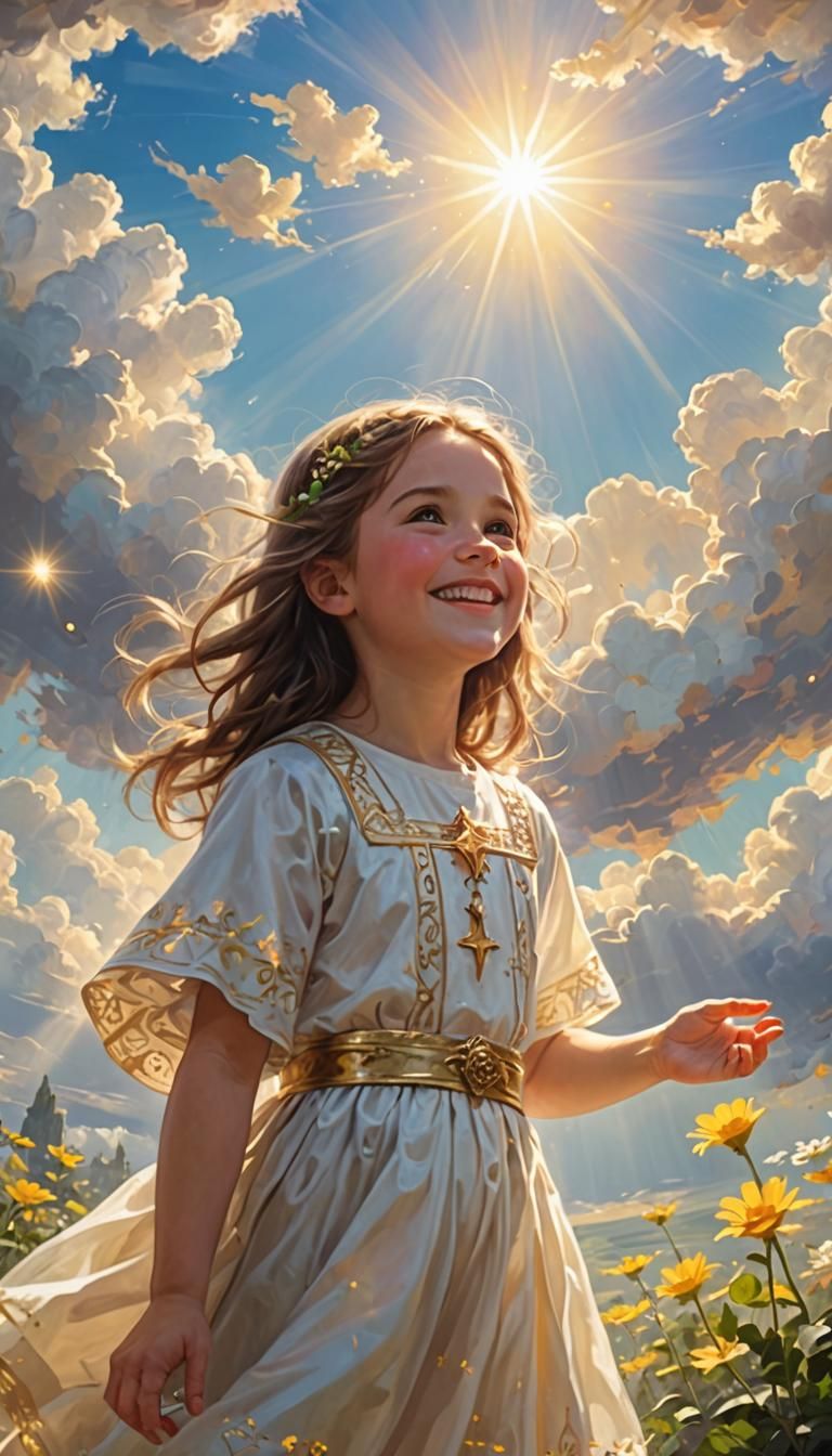 The blessed one - AI Generated Artwork - NightCafe Creator