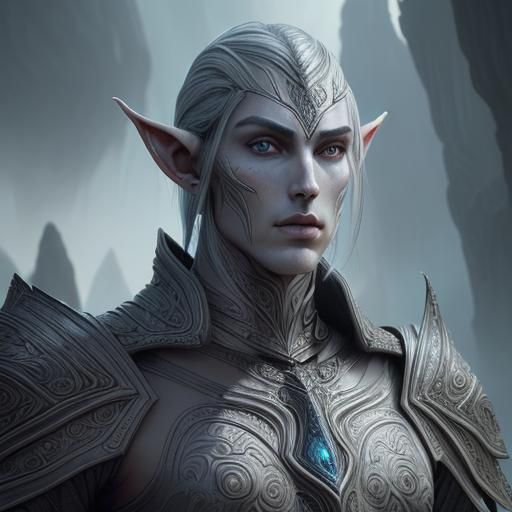 Altmer male, elder scrolls high elf - AI Generated Artwork - NightCafe ...