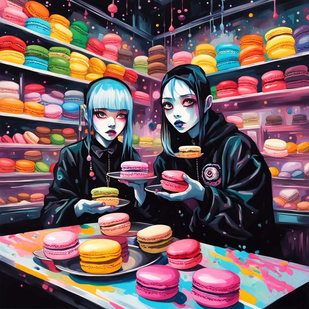 Macaroons - AI Generated Artwork - NightCafe Creator