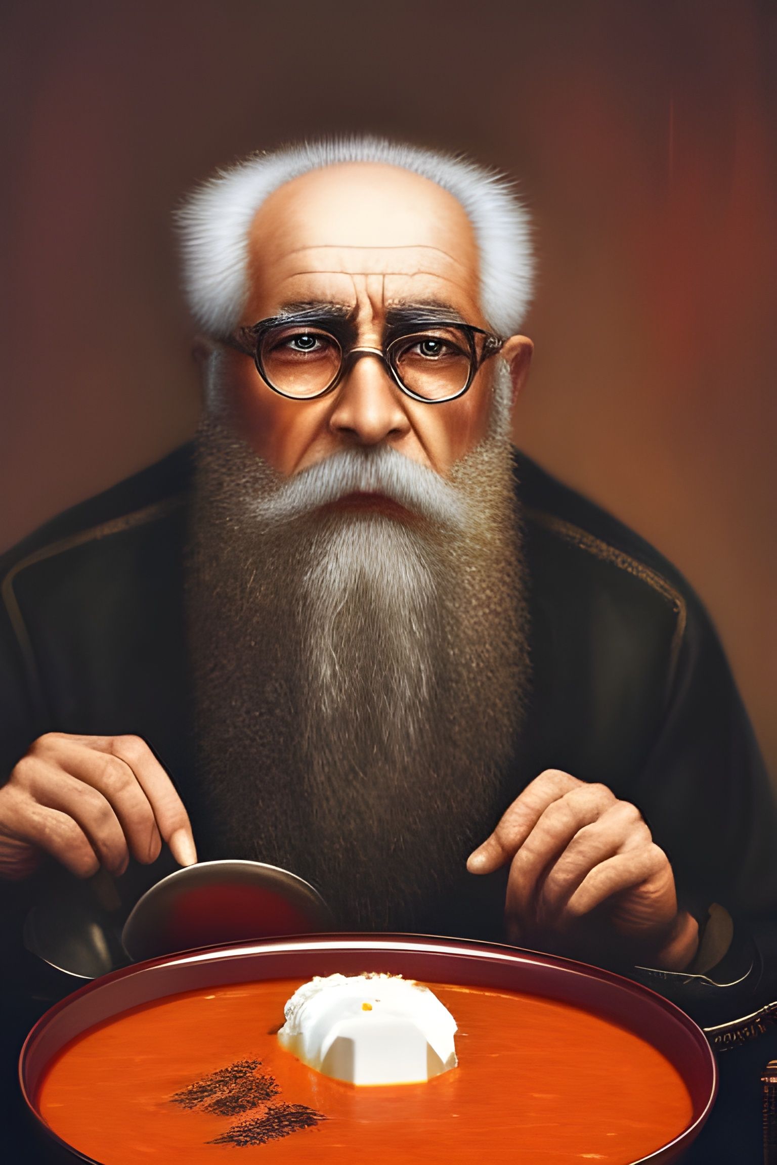 The Big Tomato Soup Mishap Strikes Back - AI Generated Artwork ...