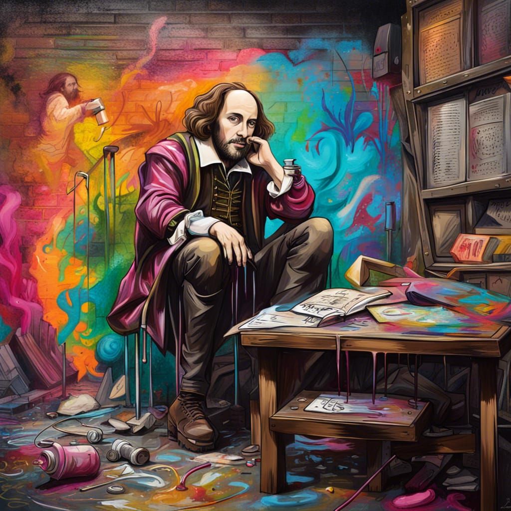 Shakespeare - AI Generated Artwork - NightCafe Creator