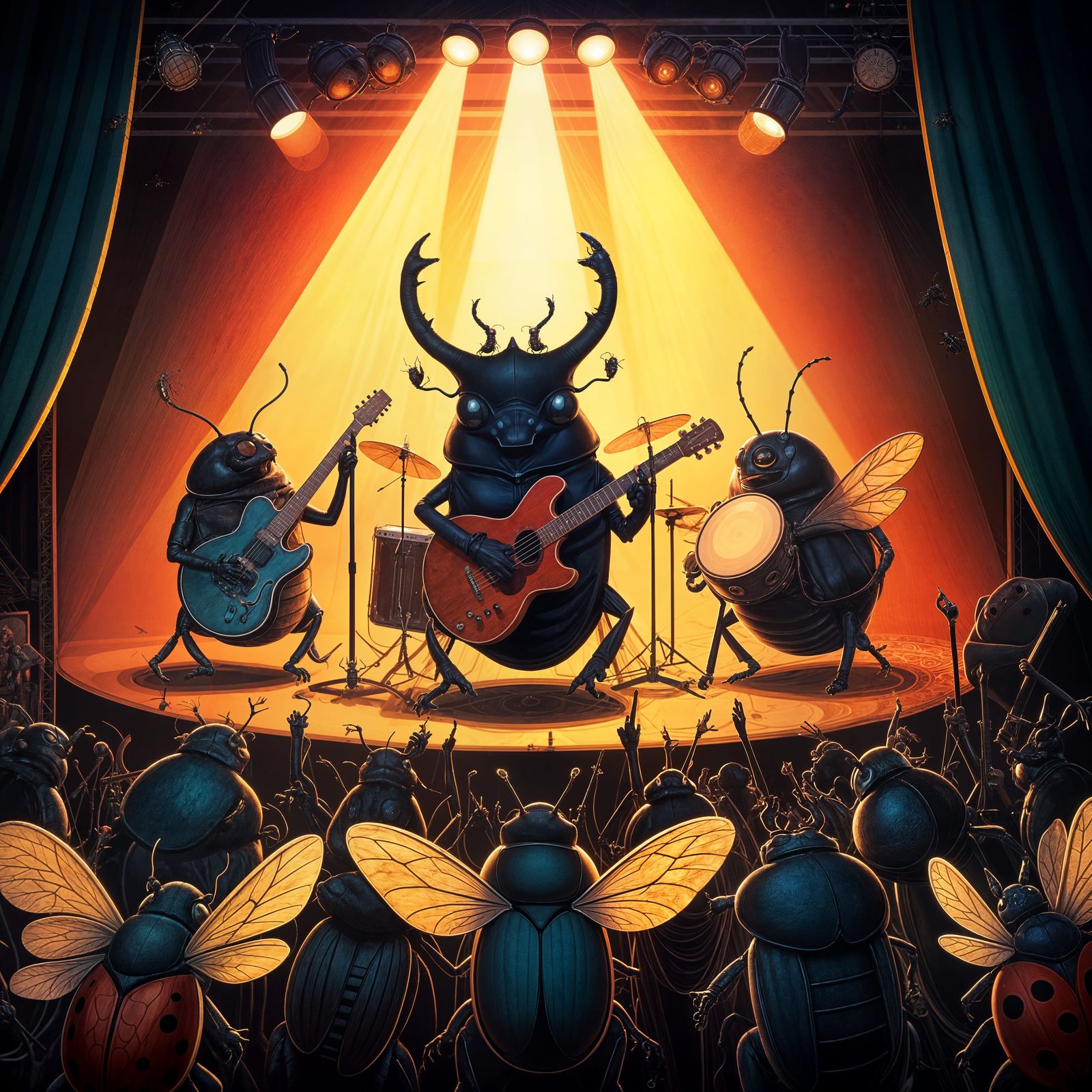 Live from Liverpool, THE BEETLES - Rockin' Beetles Perform L...