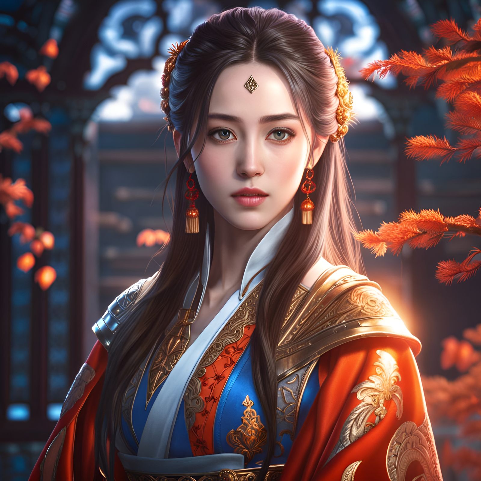 Imperial Princess - AI Generated Artwork - NightCafe Creator