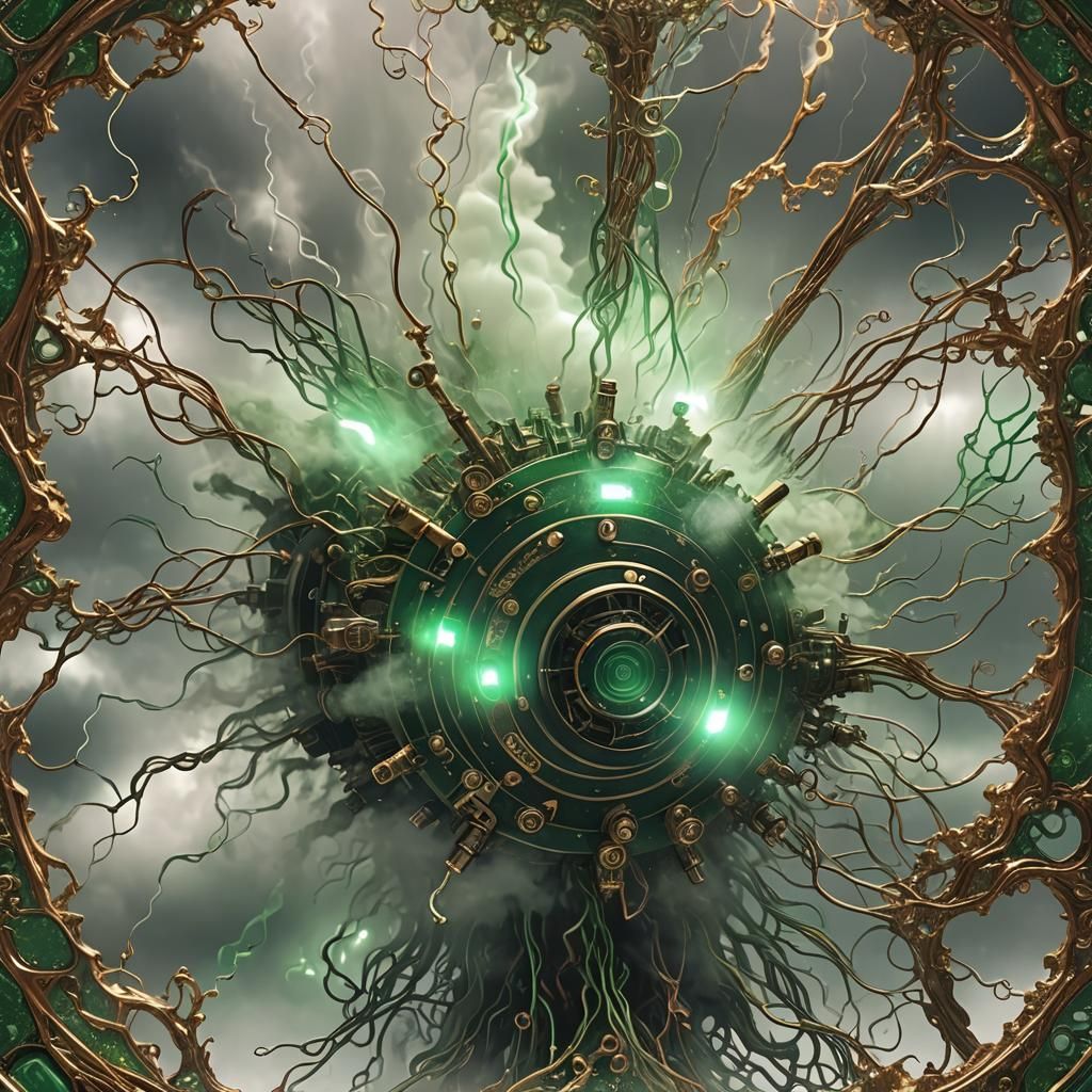 Green Lurgy - AI Generated Artwork - NightCafe Creator