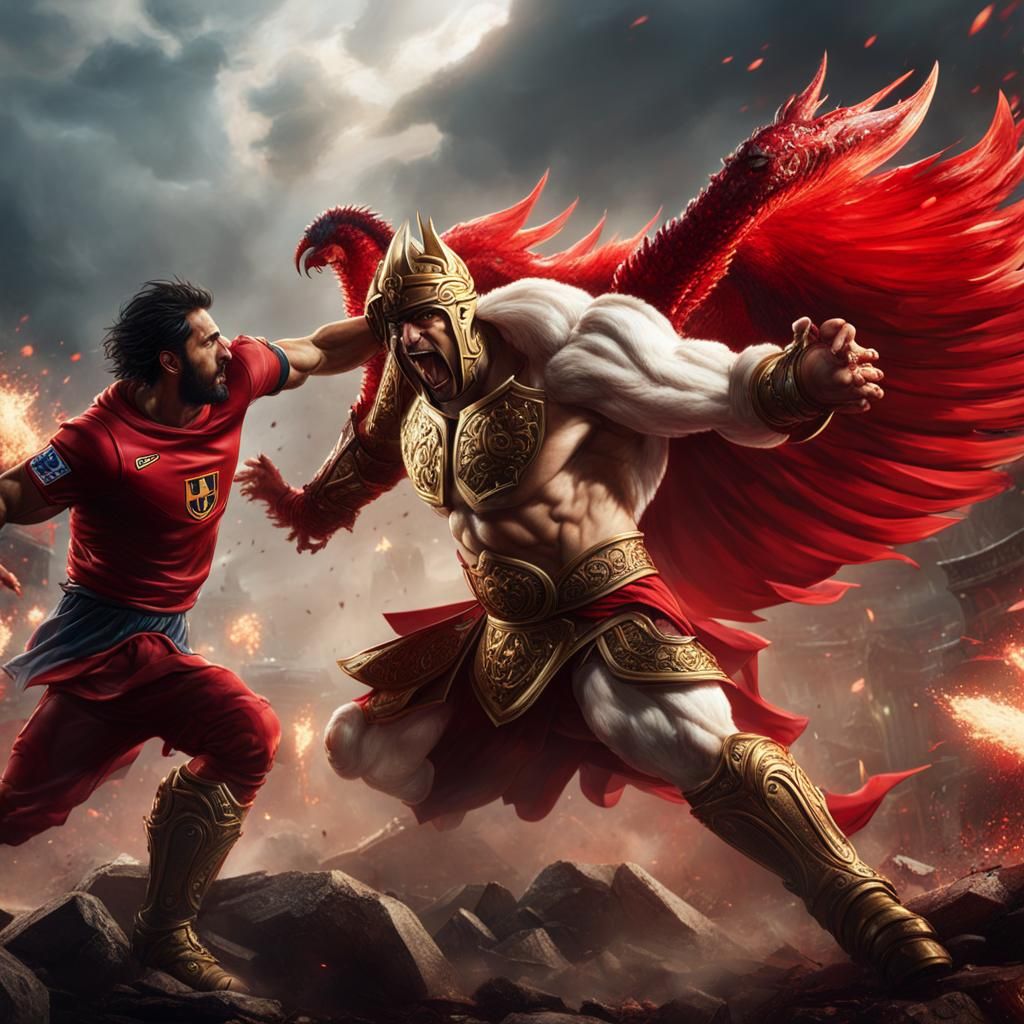 Ancient Football had Fewer Rules - AI Generated Artwork - NightCafe Creator