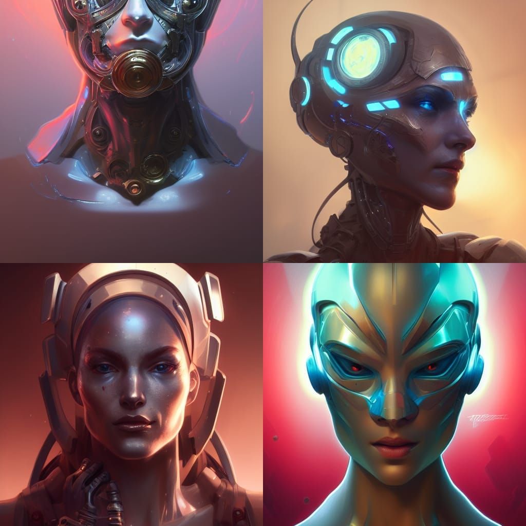 Cybernetic abomination - AI Generated Artwork - NightCafe Creator