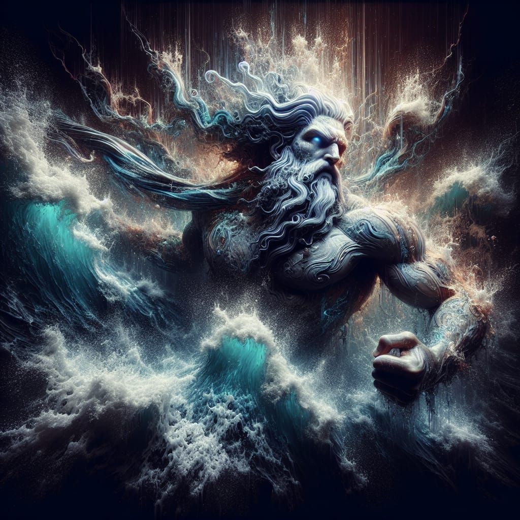 Water Guy - AI Generated Artwork - NightCafe Creator