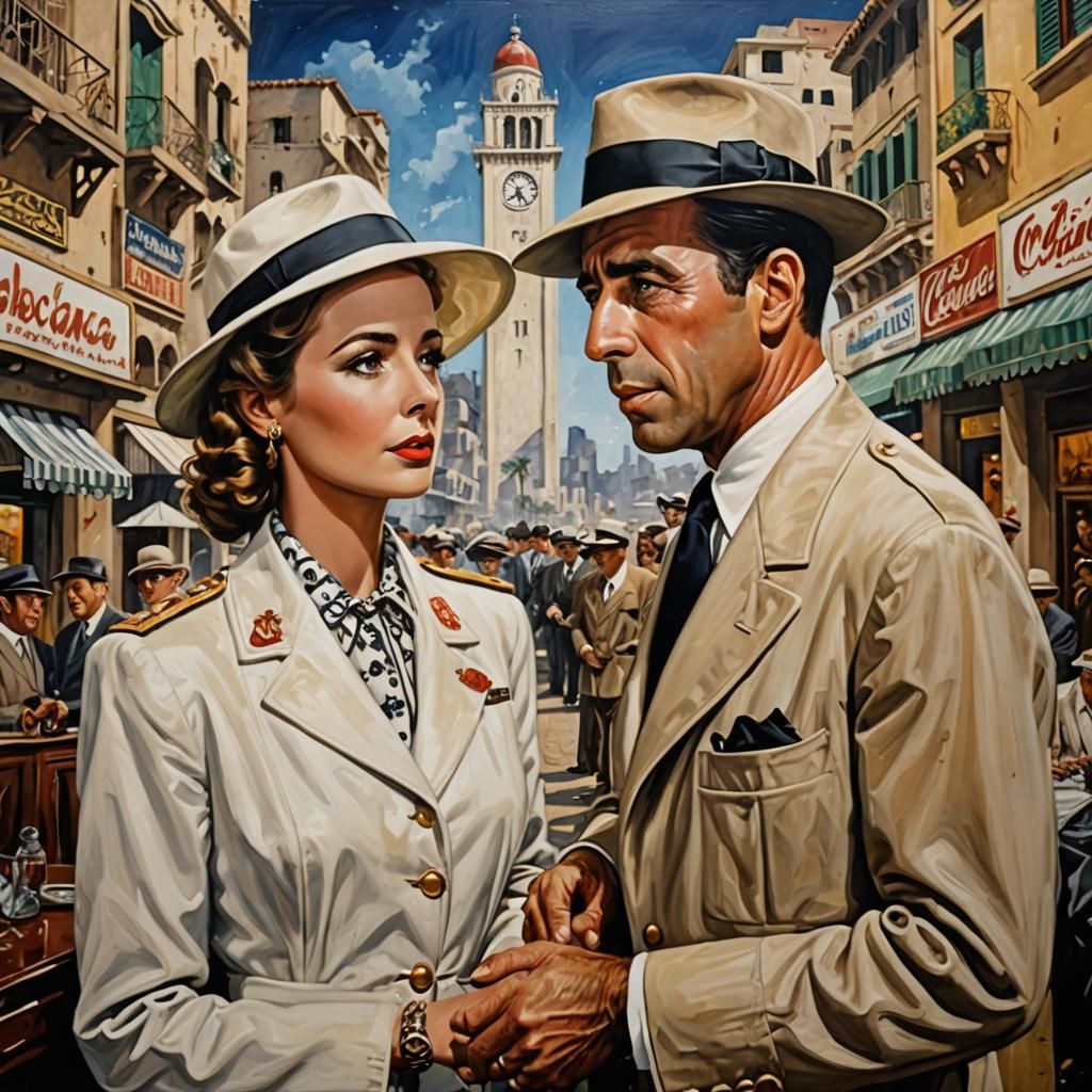Casablanca - AI Generated Artwork - NightCafe Creator