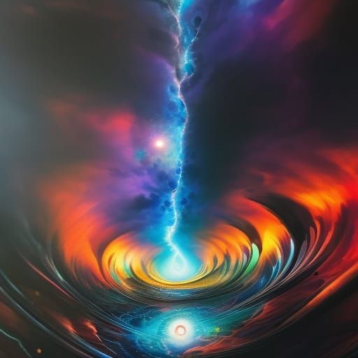 Space rift - AI Generated Artwork - NightCafe Creator